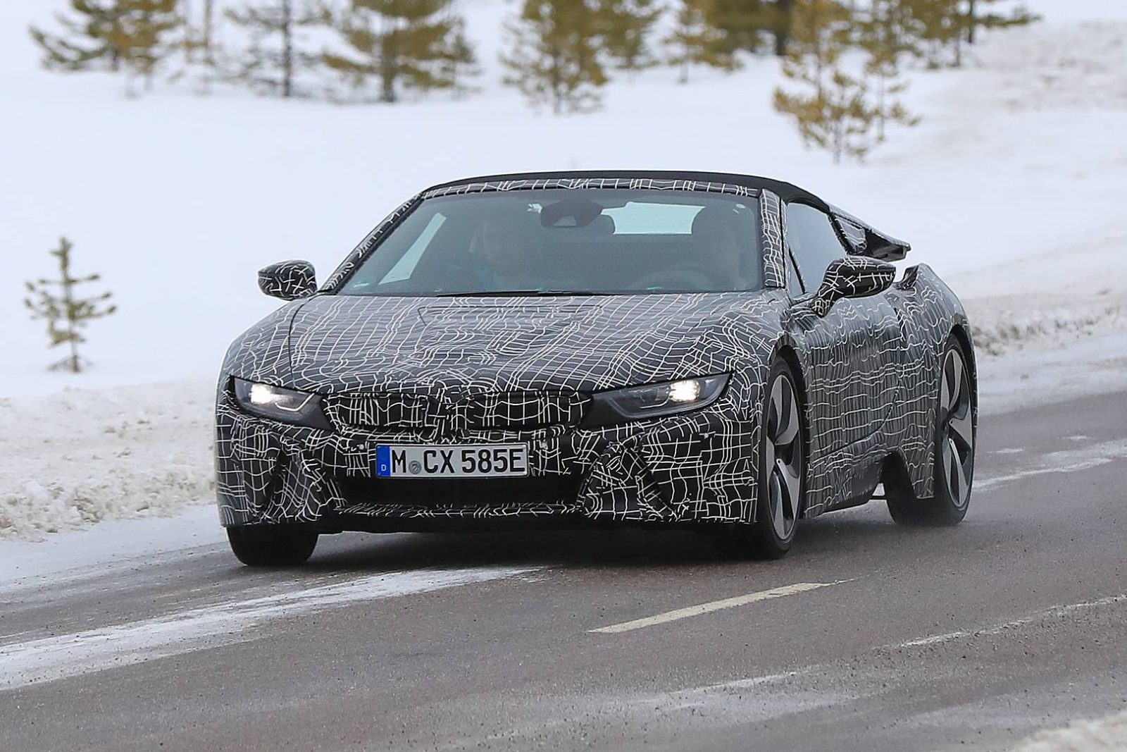 Prototype Bmw I8 Spyder 2018 Unveiled Unofficially