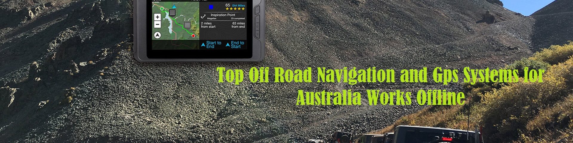 Top Off Road Navigation and Gps Systems for Australia Works Offline